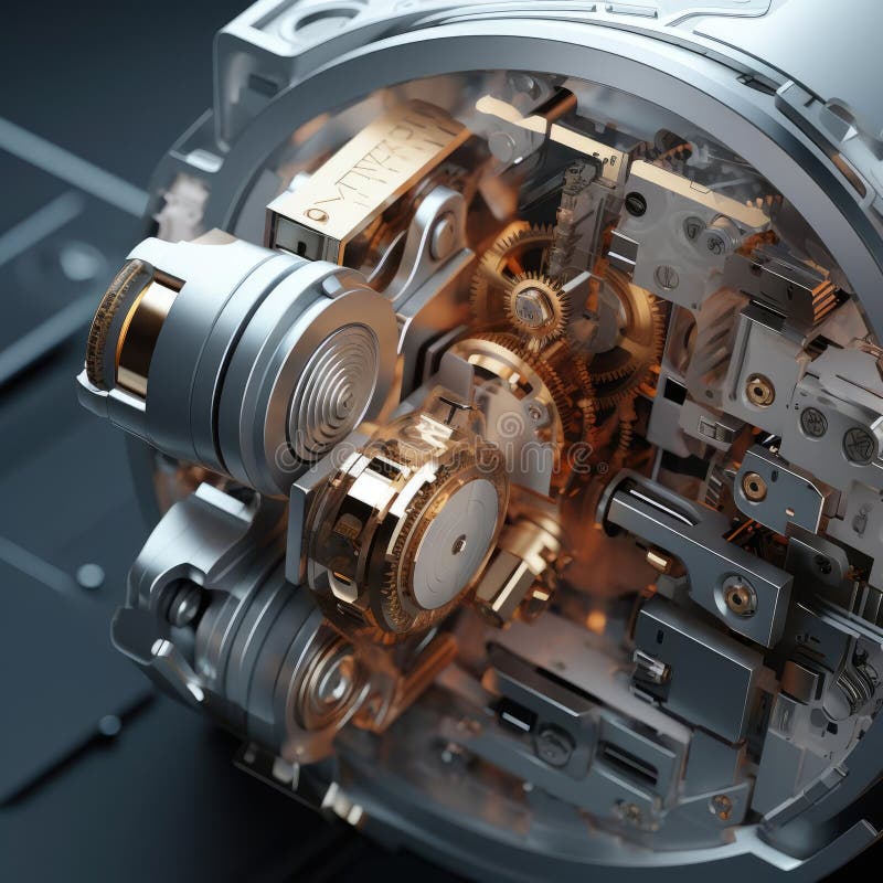 Electronic Equipment of the Future Stock Illustration - Illustration of ...