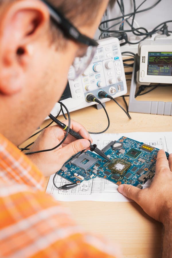 Electronic Equipment in Service Stock Photo - Image of electronic, tool ...