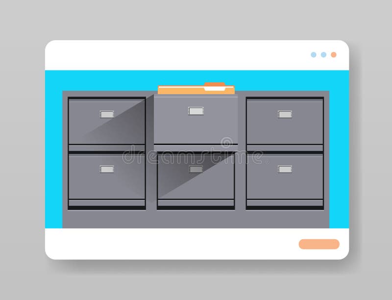 Electronic Document Container Stock Illustrations – 302 Electronic ...