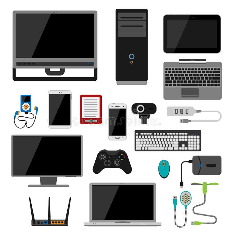 Multimedia Devices Stock Illustrations – 23,555 Multimedia Devices ...