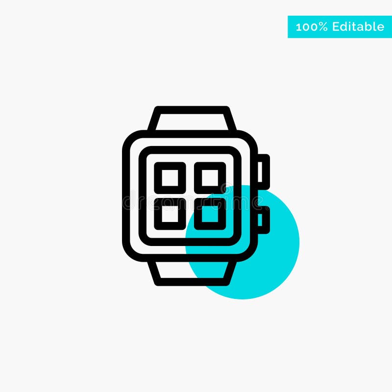 Technology, Watch, World Blue Business Logo and Business Card Template ...