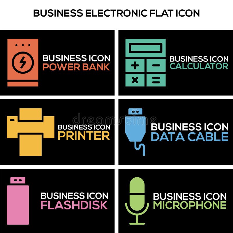 Electronic Icon Vector Illustration. Electronic Symbol for Your Website ...
