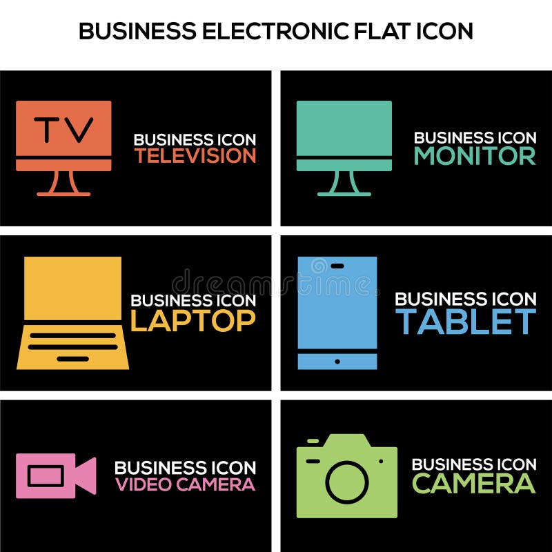Electronic Icon Vector Illustration. Electronic Symbol for Your Website ...