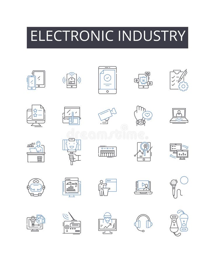 Microelectronics Industry Stock Illustrations – 542 Microelectronics ...
