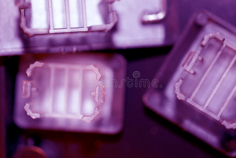 Electronic Inside Data Chips Buttons and Moore Stock Photo - Image of ...