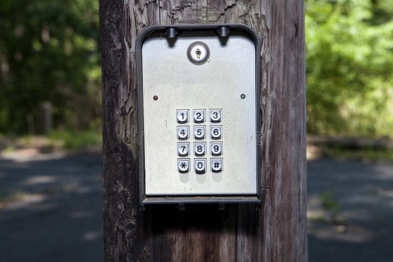 Electronic Keypad stock image. Image of security, technology - 95581753
