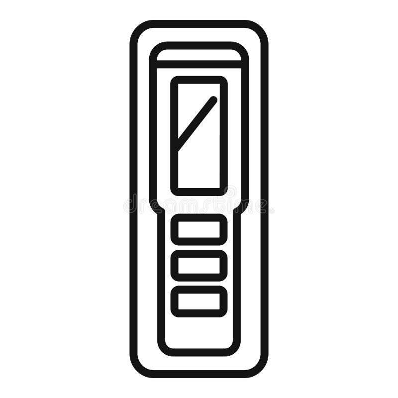 Electronic Laser Meter Icon Outline Vector. Modern Tool System Stock ...