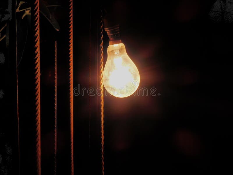 Electronic Light Bulbs stock photo. Image of mountain - 181017754