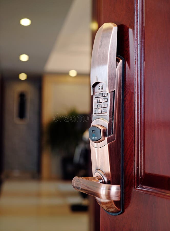 Electronic lock stock photo. Image of lock, electronic - 21350832