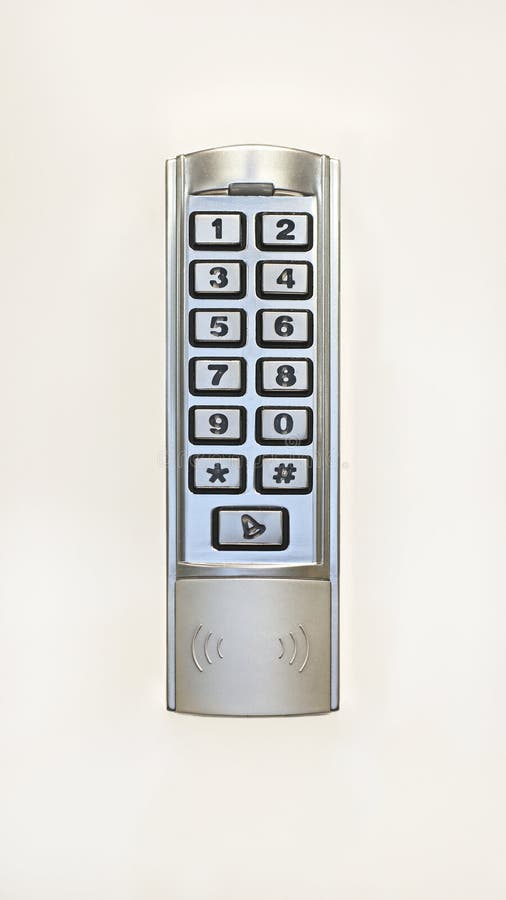 Electronic Lock stock image. Image of technology, keyless - 66960131