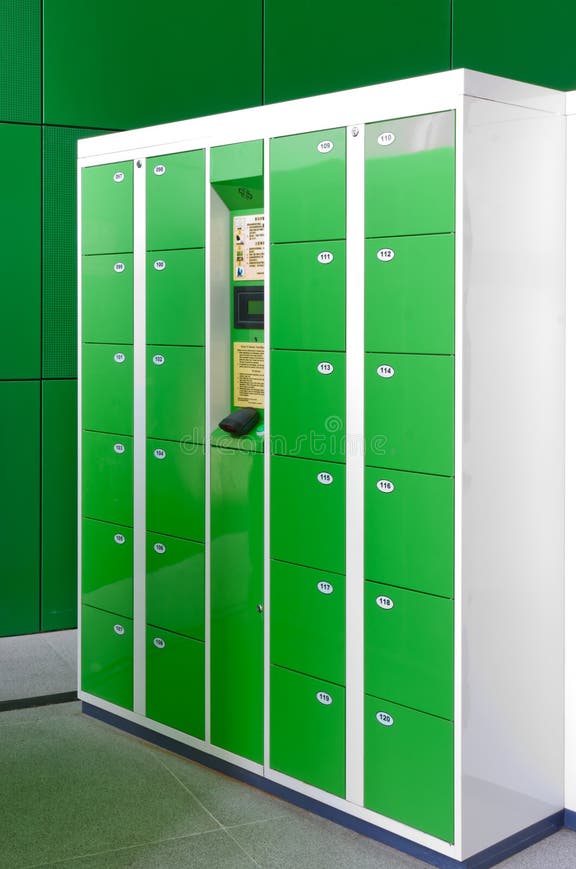 Electronic lockers stock image. Image of club, education - 19483125