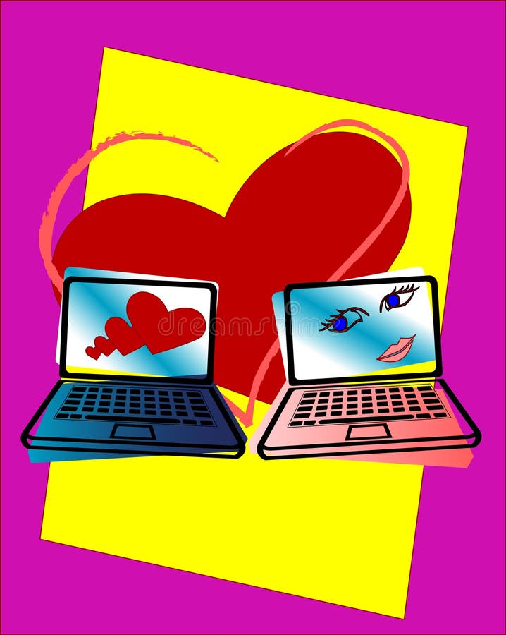Coputer Romance Stock Illustrations – 1 Coputer Romance Stock ...