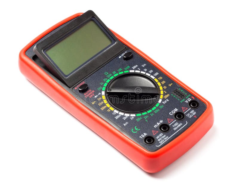 Electronic Measuring Device Stock Image - Image of measurement ...