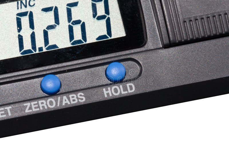 Electronic Measuring Instrument Stock Image - Image of meter, scale ...