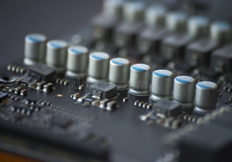 Electronic micro circuit stock image. Image of card - 114132903