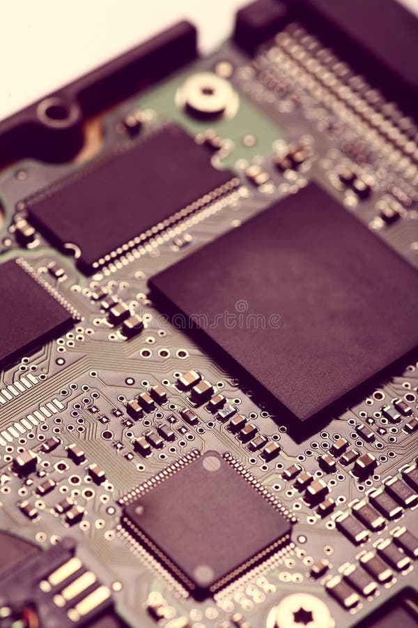 Electronic micro circuit stock image. Image of computer - 50931723
