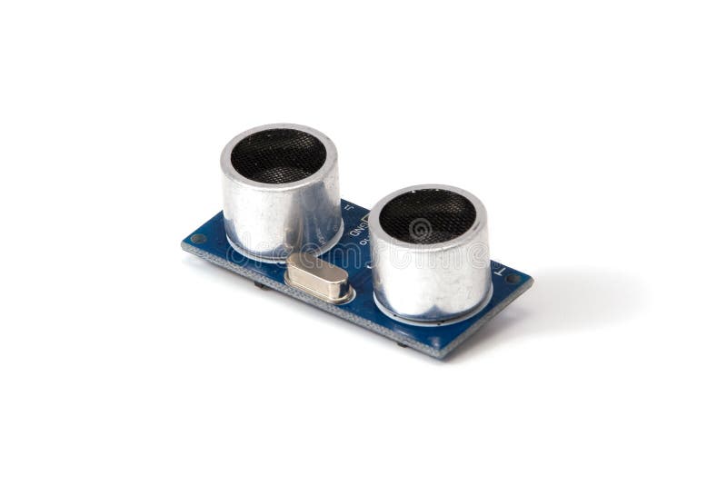 Electronic Module Ultrasonic Isolated Stock Photo - Image of industry ...