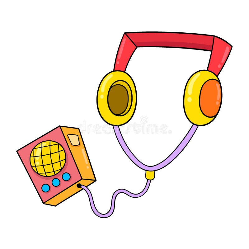 Electronic Mp3 Player Multimedia, Doodle Icon Drawing Stock Vector ...