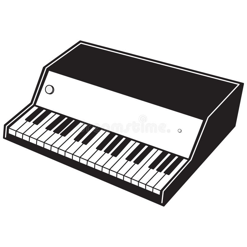 Electronic Musical Keyboard Stock Vector - Illustration of performance ... Electronic Musical Keyboard Stock Vector - Illustration of performance ...