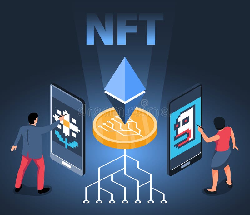 Nft Market Stock Illustrations – 971 Nft Market Stock Illustrations, Vectors & Clipart - Dreamstime