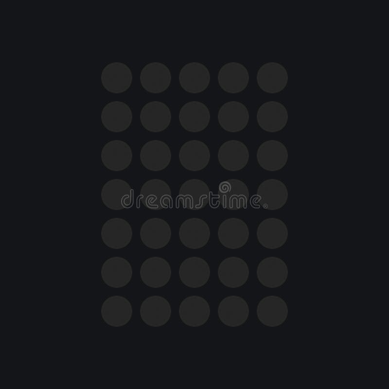 Set of Electronic Number, Circuit, Digital, Vector Stock Vector ...