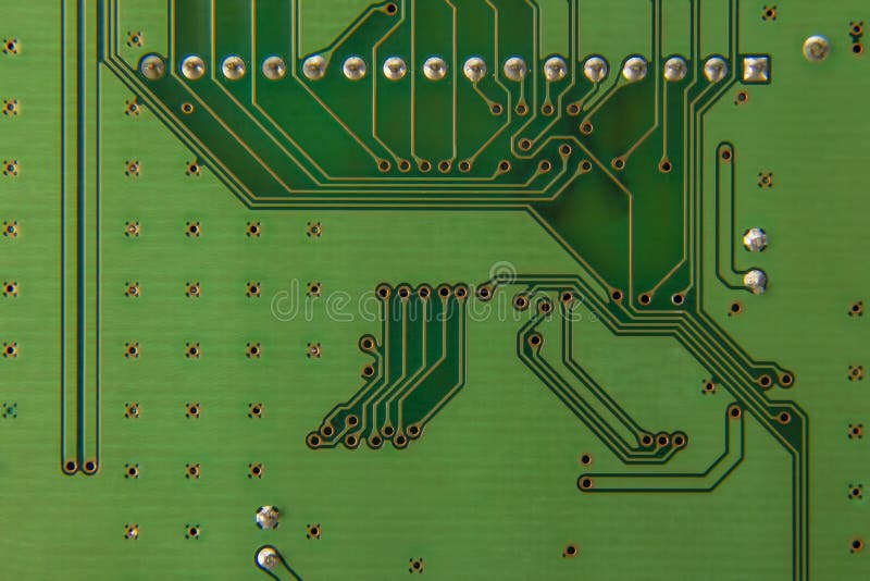 Electronic Panel Board. Basis of Electronic Devices and Parts Stock ...
