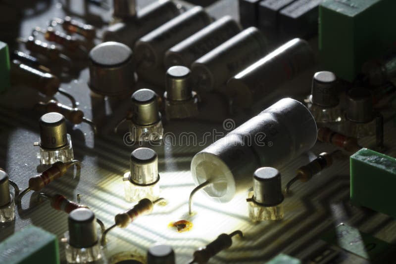 Electronic parts stock photo. Image of recycling, parts - 44291878