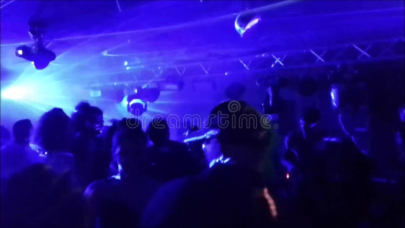 Electronic Party, Montevideo, Uruguay Stock Video - Video of nightlife ...
