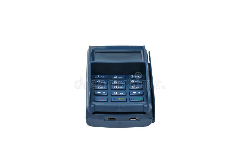 Electronic Payment Terminal Stock Photo - Image of check, paying: 114836666