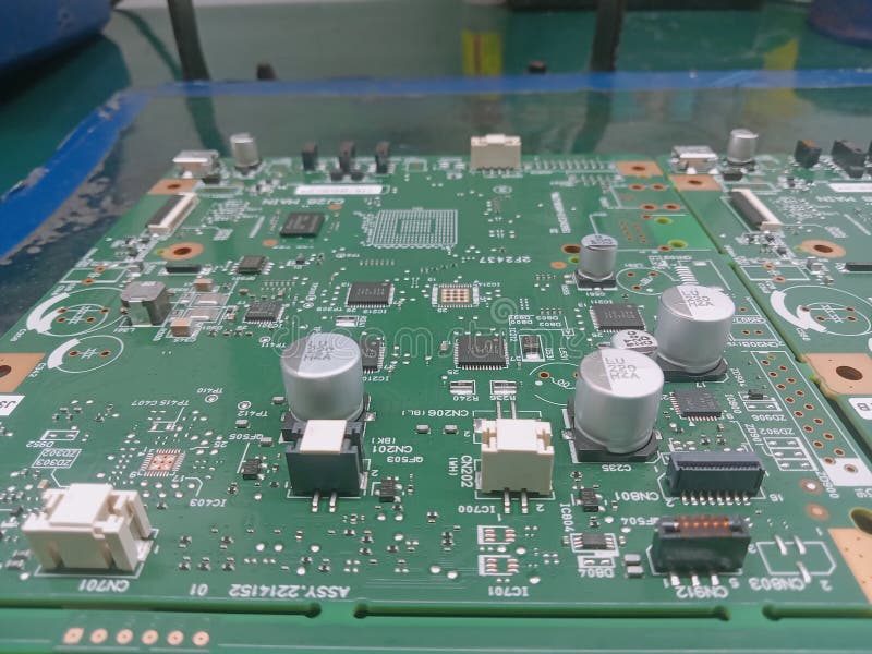 Electronic Pcb Technologi SMT Stock Photo - Image of technologi ...