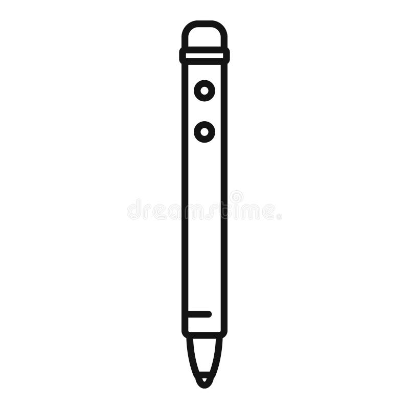 Electronic Pen for Tablet Drawing Showing Digital Writing Tool Stock ...
