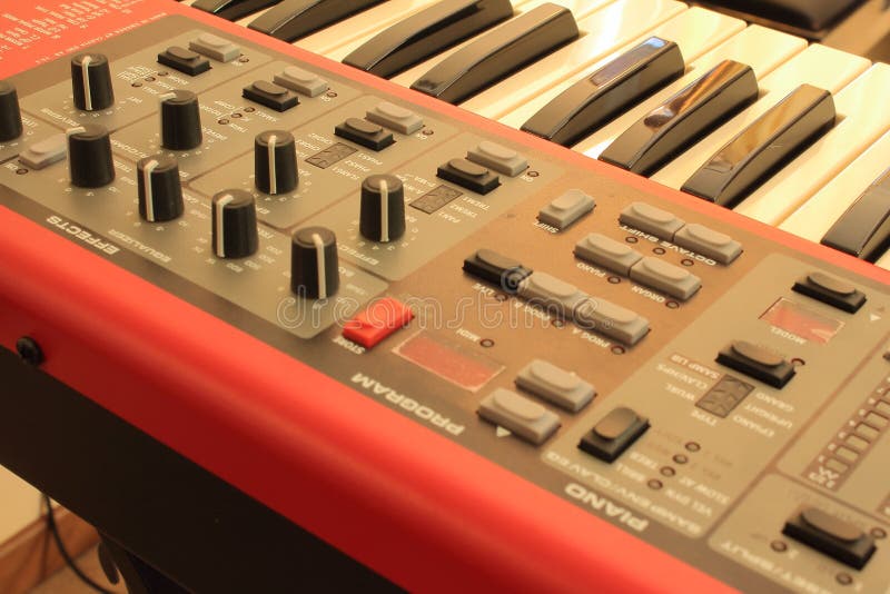 Electronic piano stock photo. Image of congestion, organ - 58311058