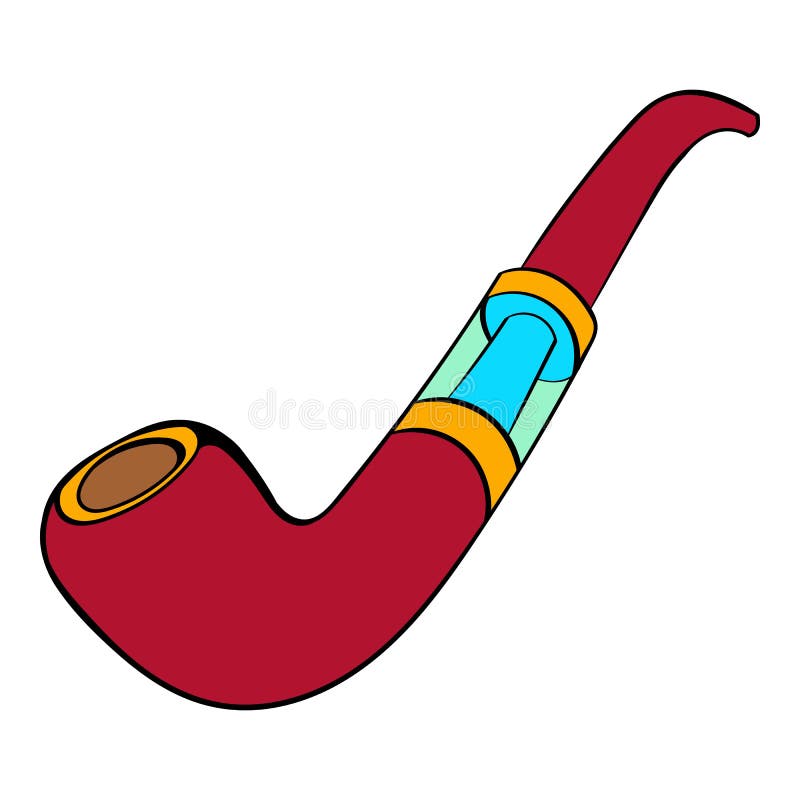 Electronic Pipe Icon Cartoon Stock Vector - Illustration of electrical ...