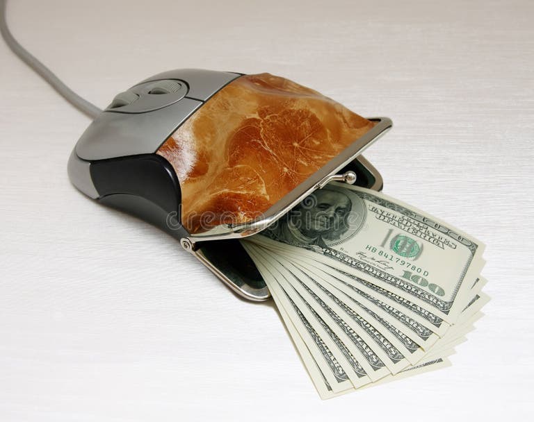 Electronic purse stock photo. Image of cash, electronic - 5486546