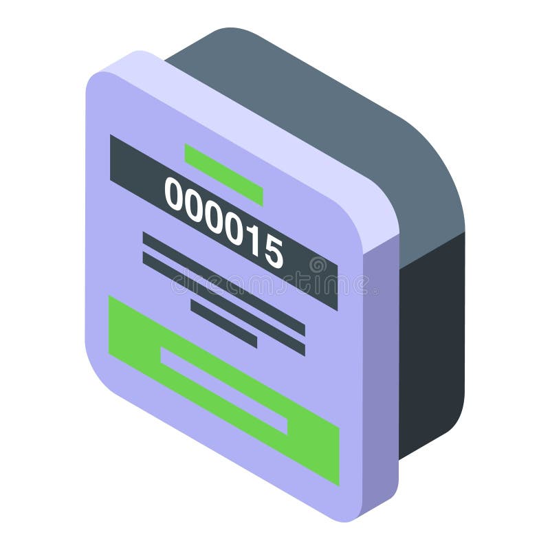 Electronic Queue Management System Showing Number Displaying on Digital ...