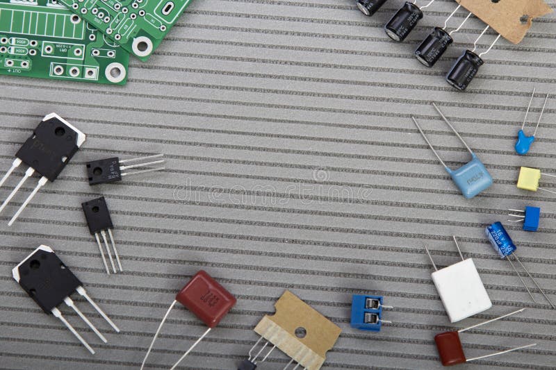 Electronic Radio Component for Electric Circuits, Equipment and Stock ...