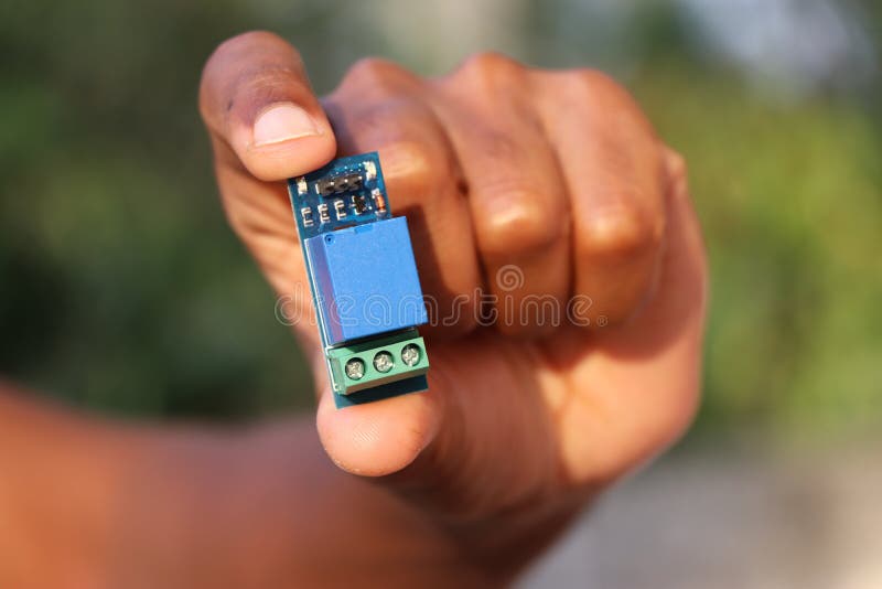 Electronic Relay Module Used in Electronic Projects for Power Supply ...