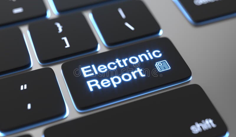 Electronic Reporting Stock Illustrations – 336 Electronic Reporting ...
