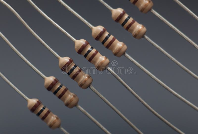 Electronic resistors stock image. Image of build, builder - 27173925