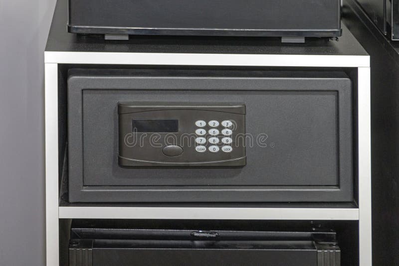 Electronic Safe Box stock photo. Image of keypad, europe - 270960410