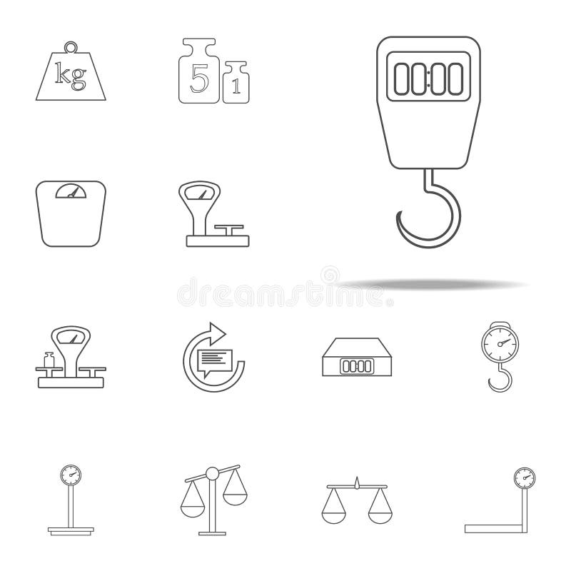 Hanging Food Measure Illustration Stock Illustrations – 15 Hanging Food ...