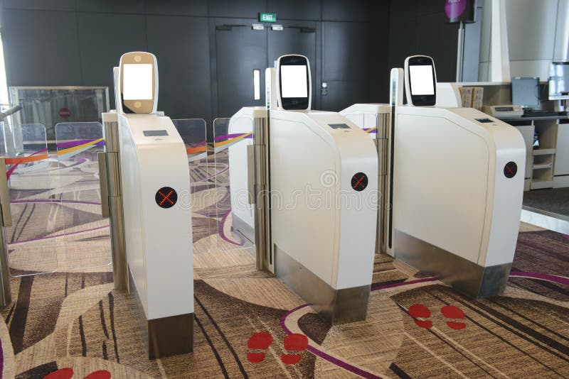 LCD Monitor On Passenger Seat Stock Photo - Image of chair, holiday ...