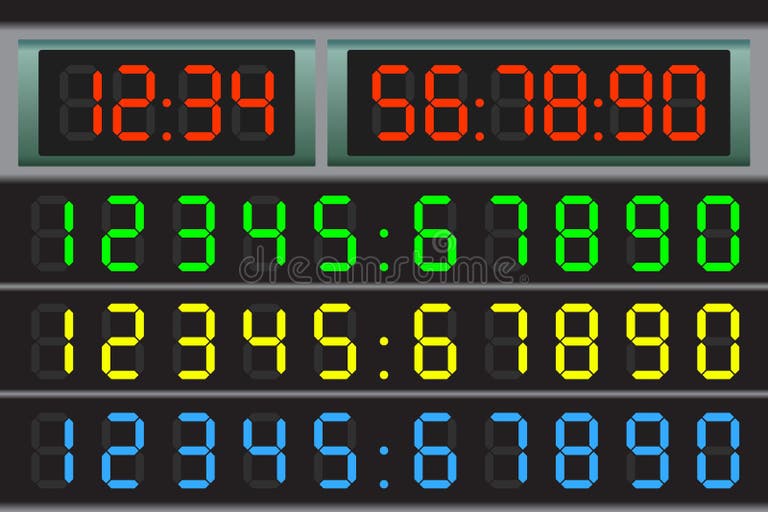 Scoreboard Neon Stock Illustrations – 1,333 Scoreboard Neon Stock ...