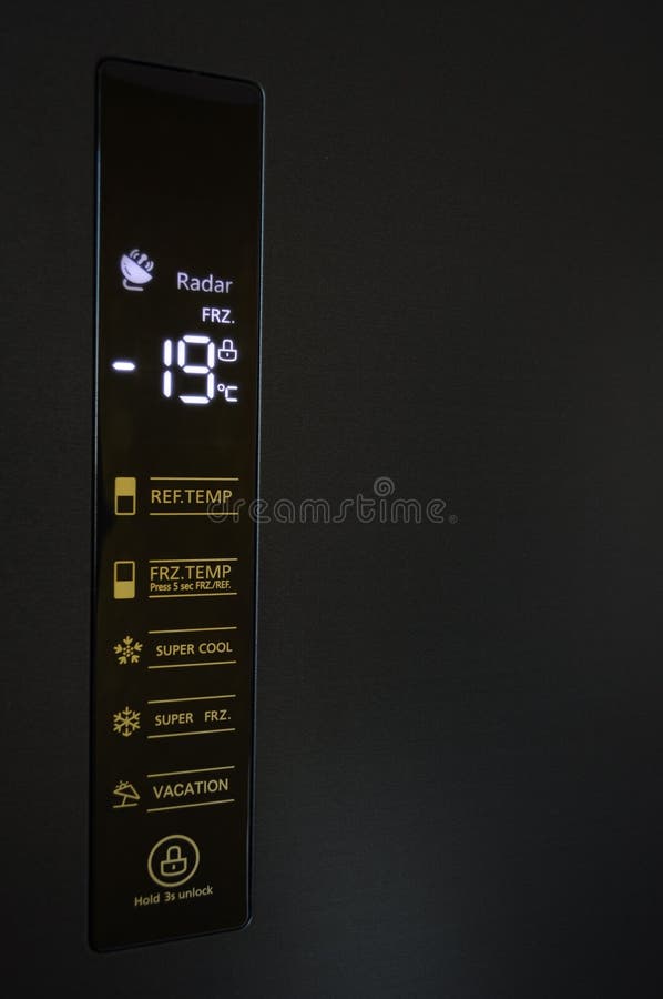 Electronic Scoreboard with Temperature and Table Stock Image - Image of ...