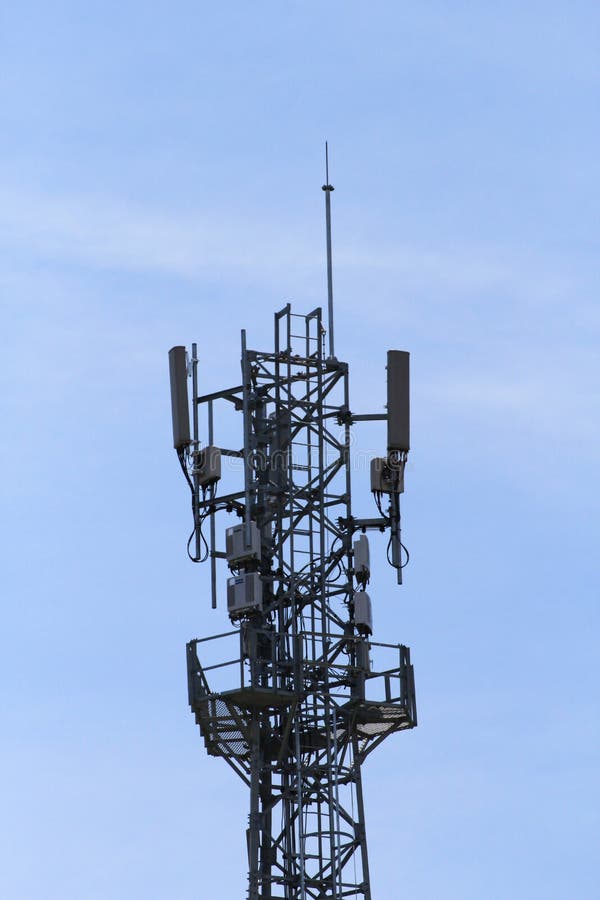 Electronic Signal Reception and Reception Stock Image - Image of cell ...