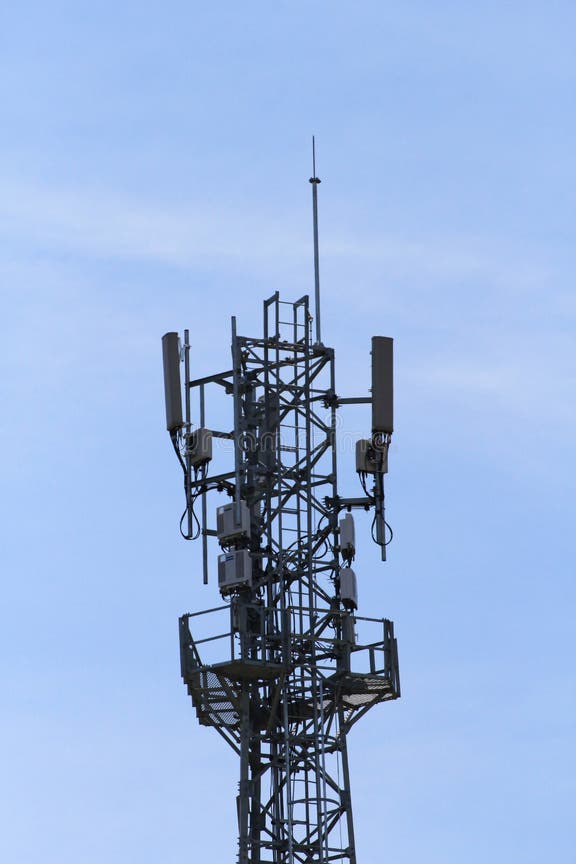 Electronic Signal Reception and Reception Stock Image - Image of cell ...