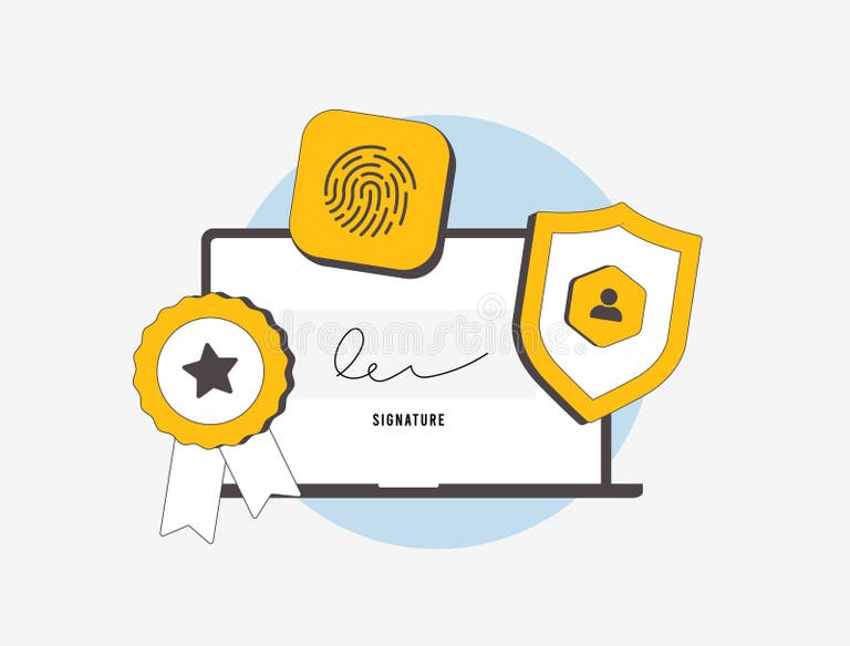 Electronic Signature for Secure Online Document Signing, Digital ...