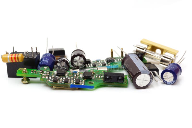 Electronic Spare Part Head VCR Stock Image - Image of engineering ...