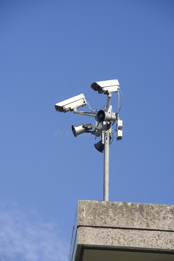 Electronic Surveillance Equipment Stock Image - Image of camera ...