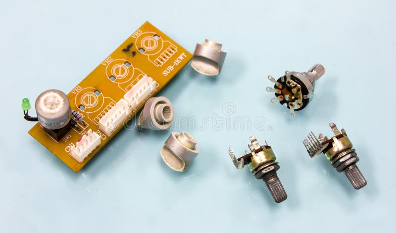 Electronic Switch stock photo. Image of button, spare - 33120738